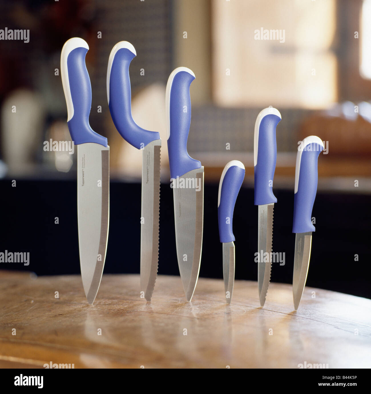 Selection of knives Stock Photo - Alamy