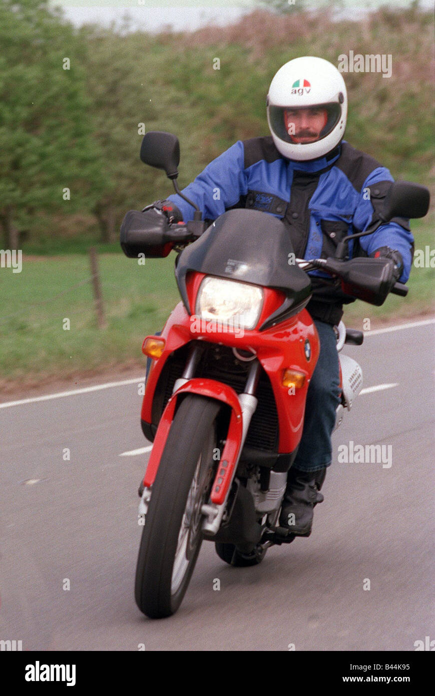 Young Trevor Martin posing on the BMW motor helmetbike circa 1990s BMW ...