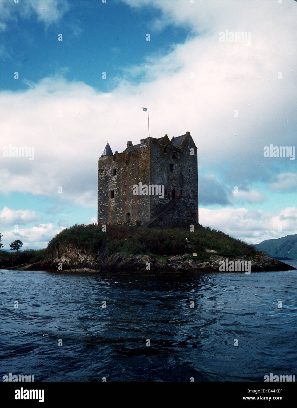 Castle Stalker Appin Firth of Lorne Scotland 1980 Stock Photo - Alamy