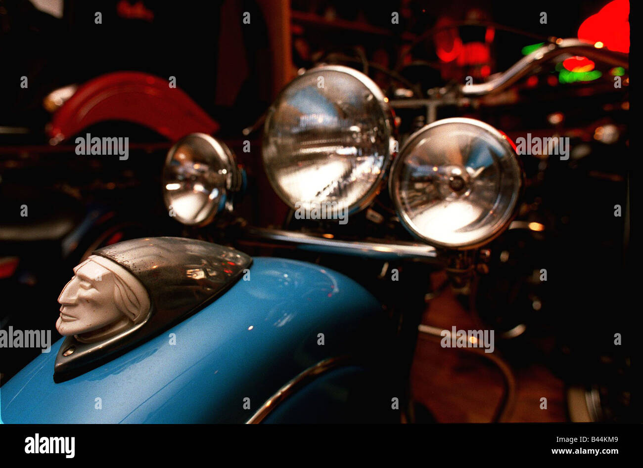 Indian motorcycles January 1998 Stock Photo - Alamy