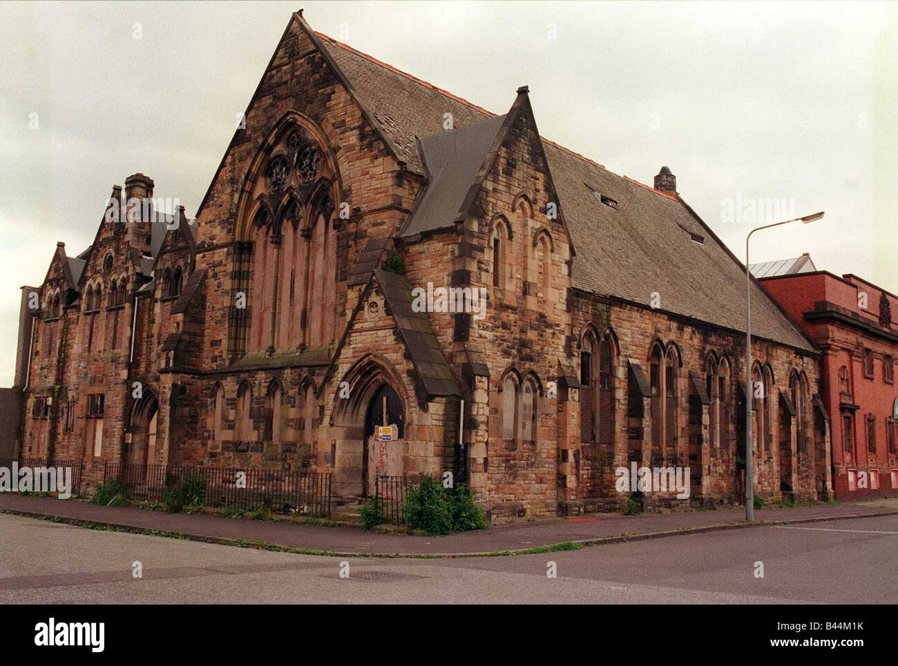 Methodist Church in Govan May 1999 Which was harmony row boys where ...