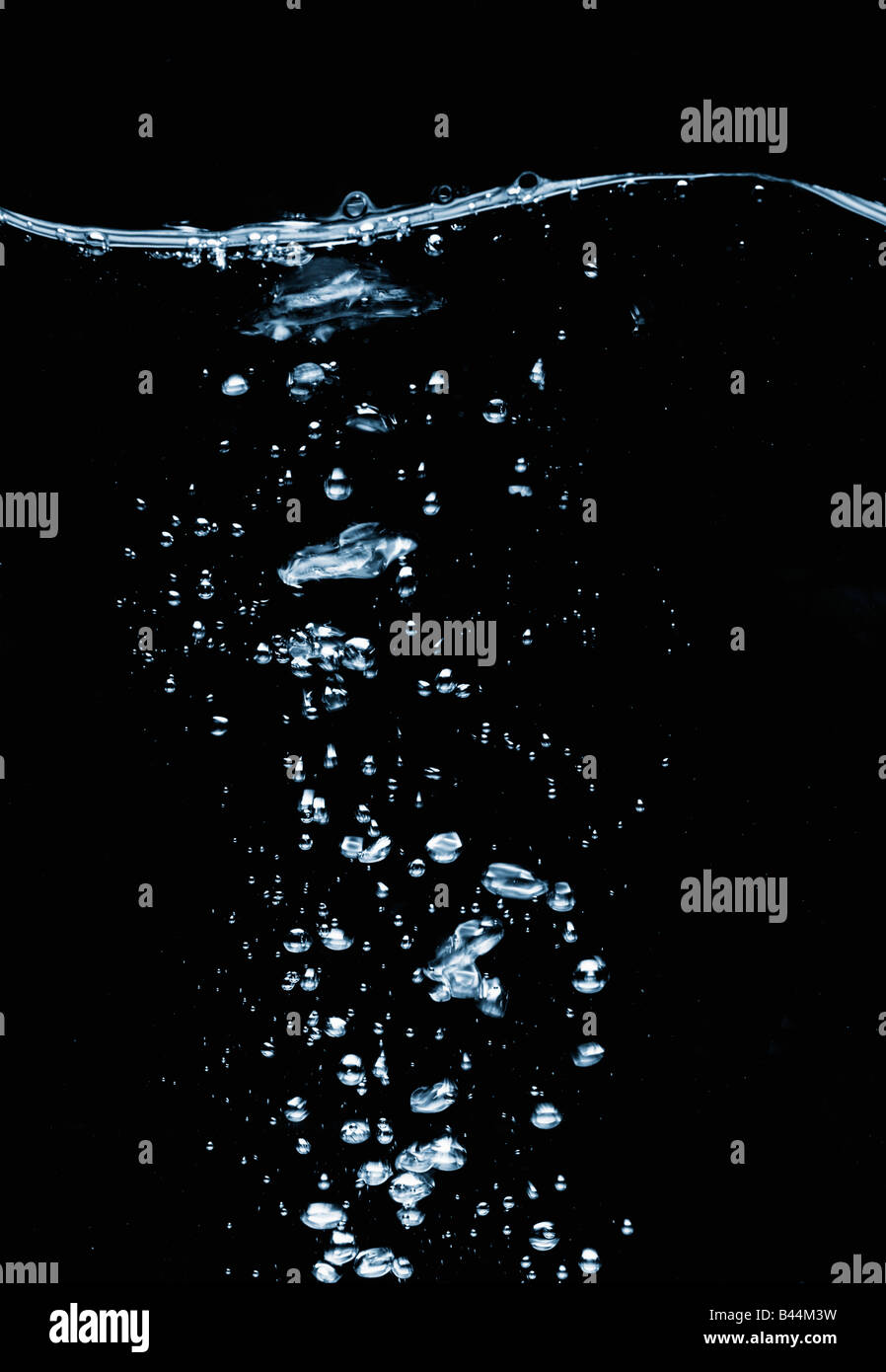 water with bubbles and ripple Stock Photo - Alamy