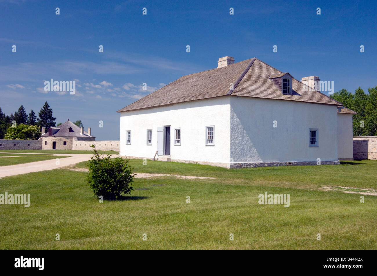 Lower Fort Garry National historic park near Lockport Manitoba Canada ...
