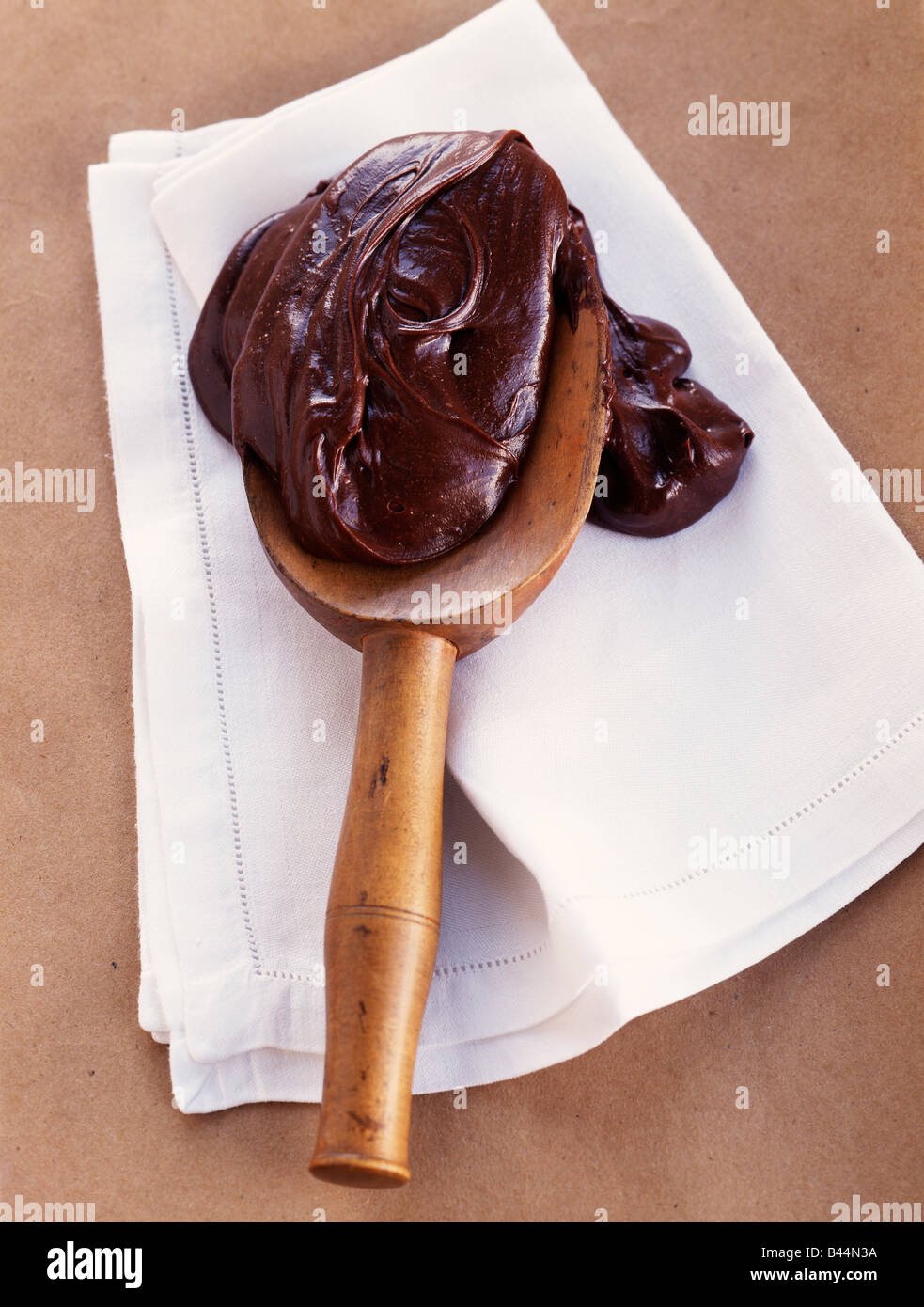 Spoonful of nutella Stock Photo - Alamy