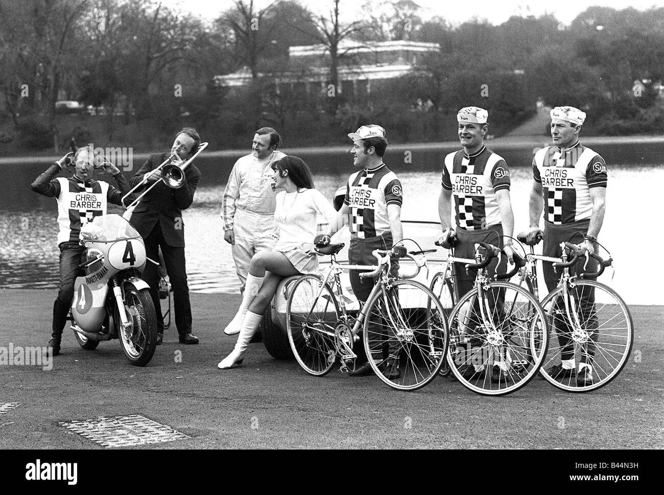 Chris Barber March 1969 Famous band leader and trombon player is a very ...