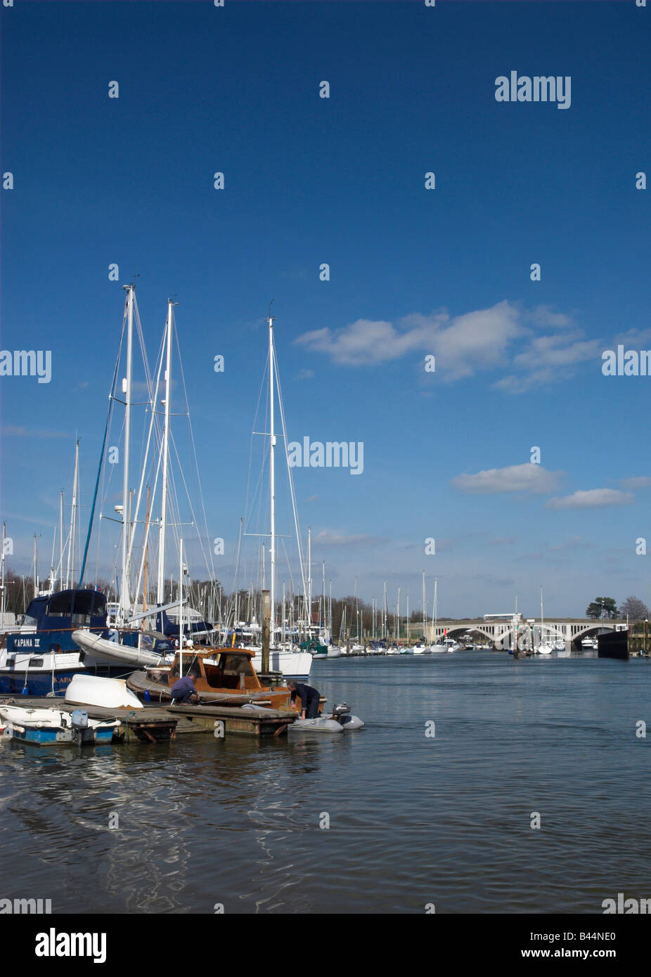 Swanwick marina hi-res stock photography and images - Alamy