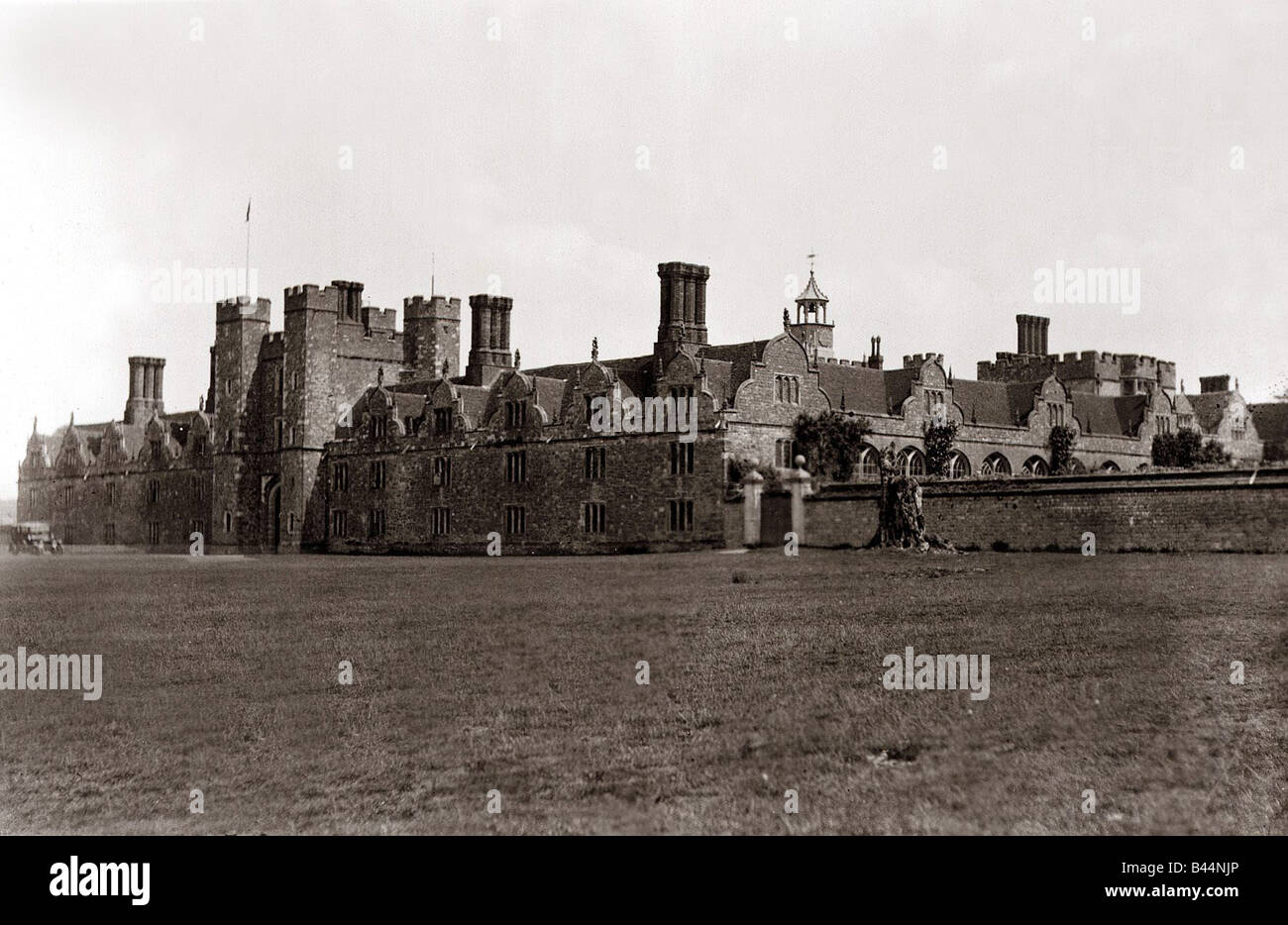 Knole Castle in Britain general view of castle and grounds circa 1920 ...