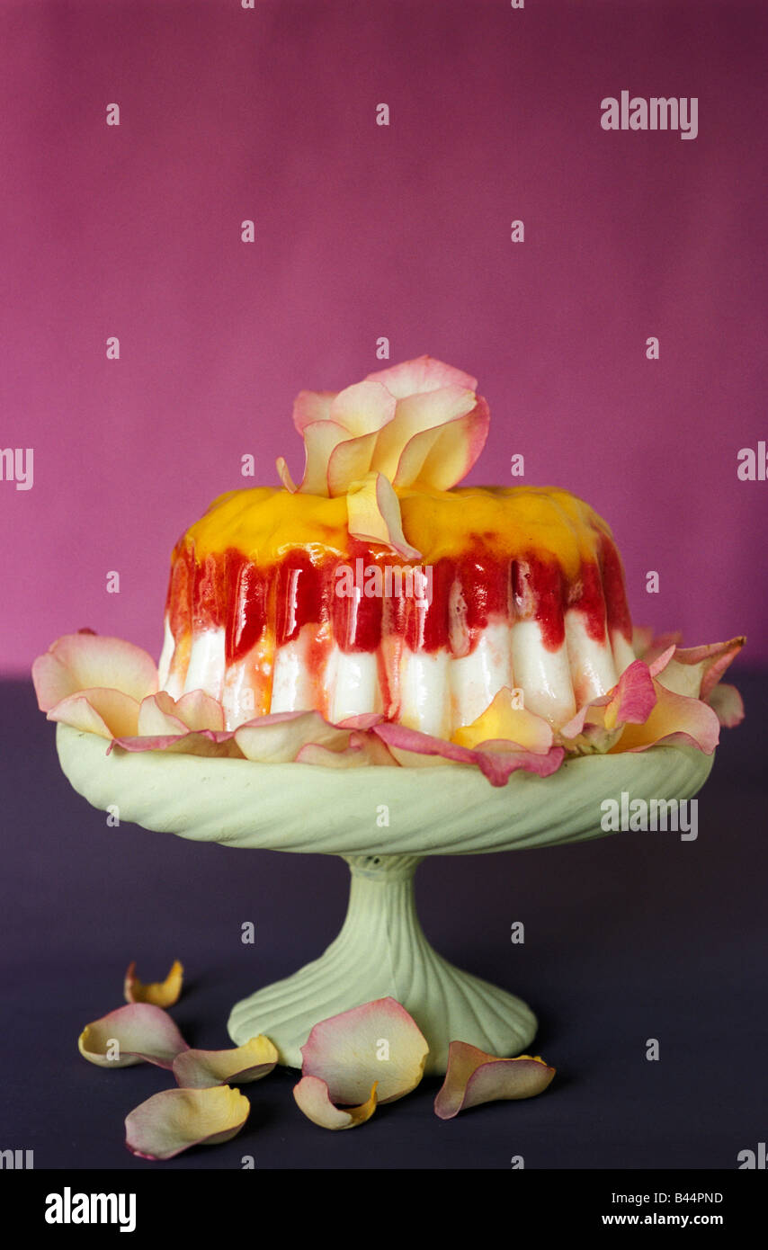 Pink blancmange hi-res stock photography and images - Alamy