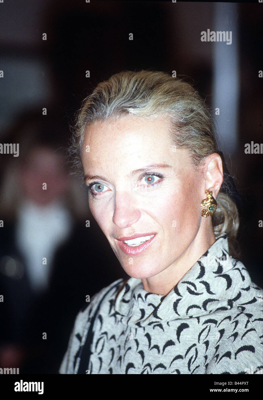 Princess Michael of Kent at the Mall Galleries February 1987 Stock ...