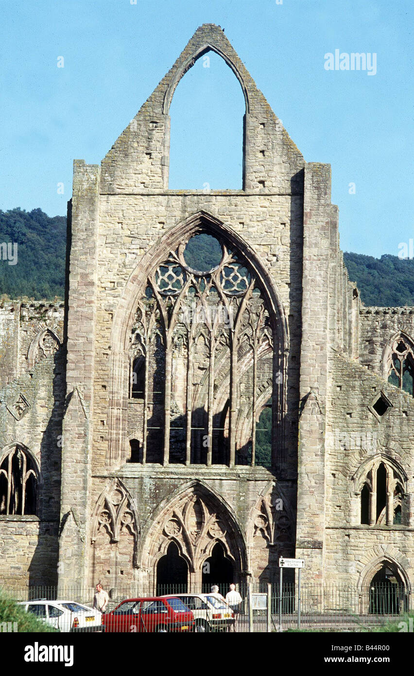 Wye Valley Tintern circa 1990 Stock Photo - Alamy