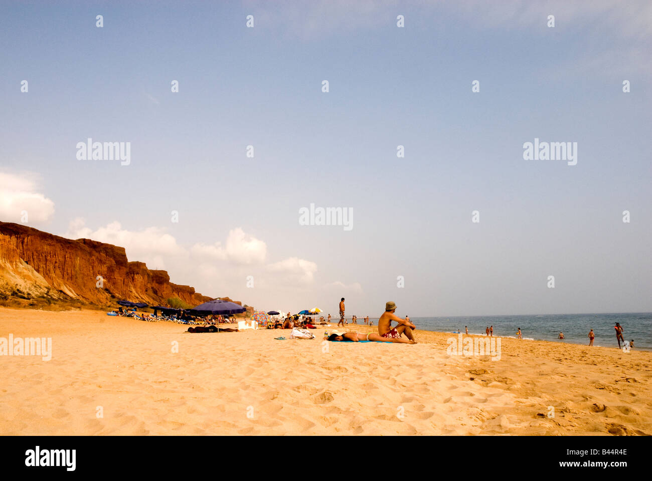 Couple bathing sea hi-res stock photography and images - Alamy