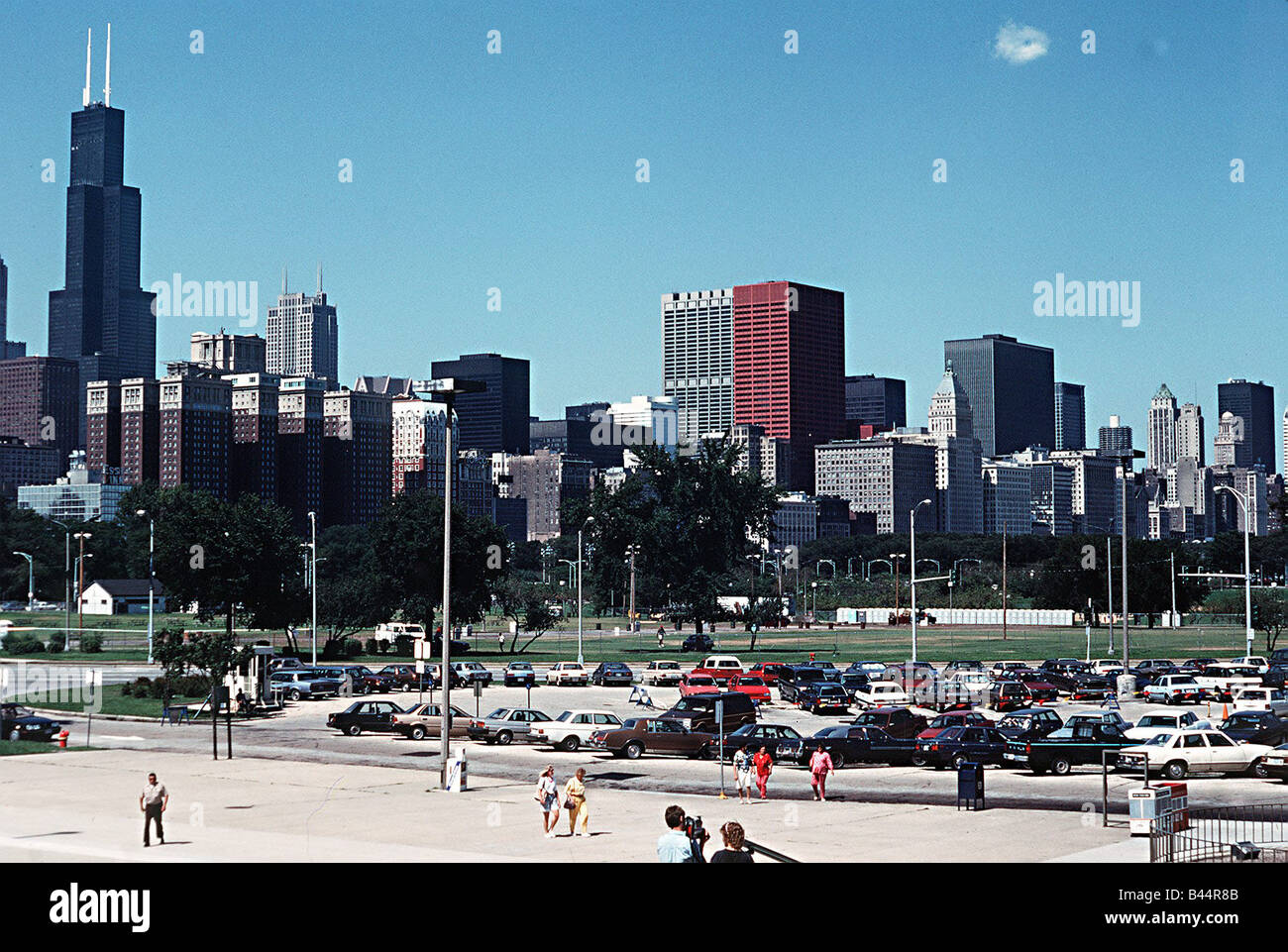 Central Chicago Illinois United States of America Stock Photo - Alamy