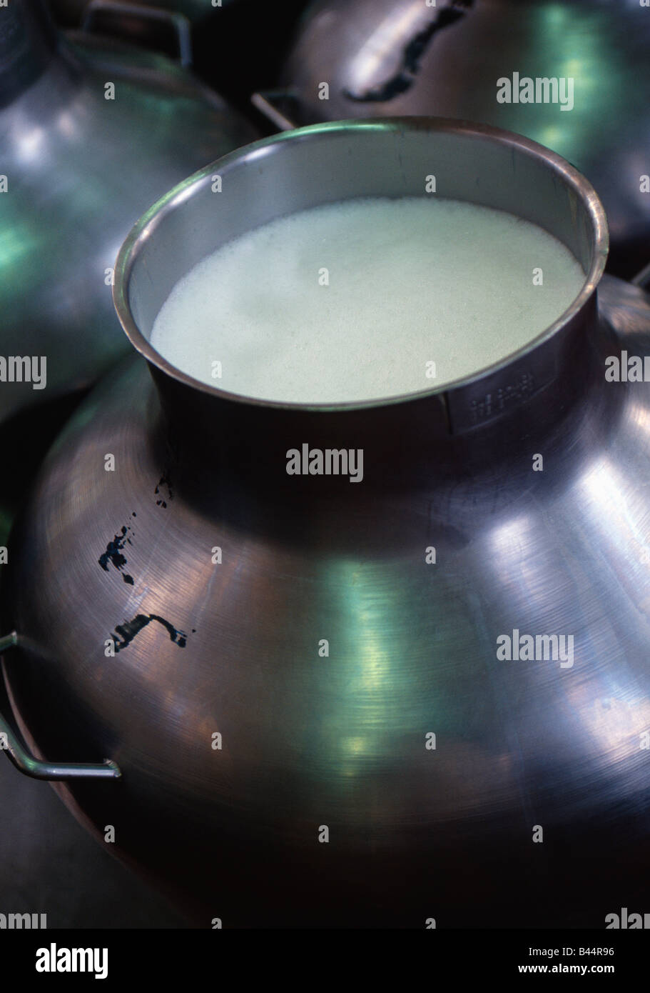 Can of milk Stock Photo - Alamy