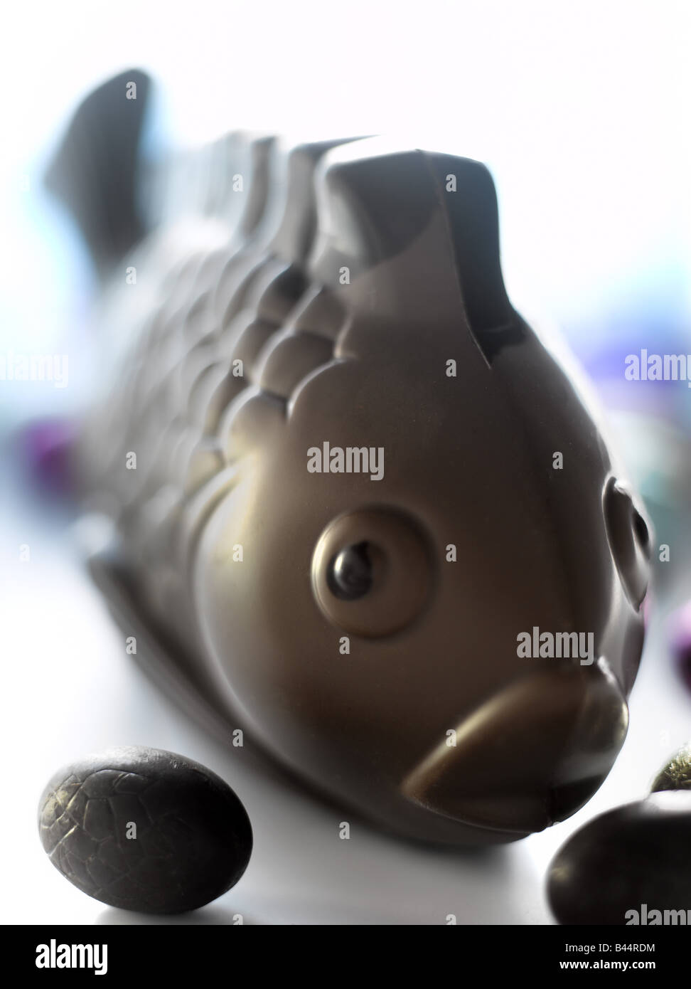 Easter chocolate fish Stock Photo - Alamy