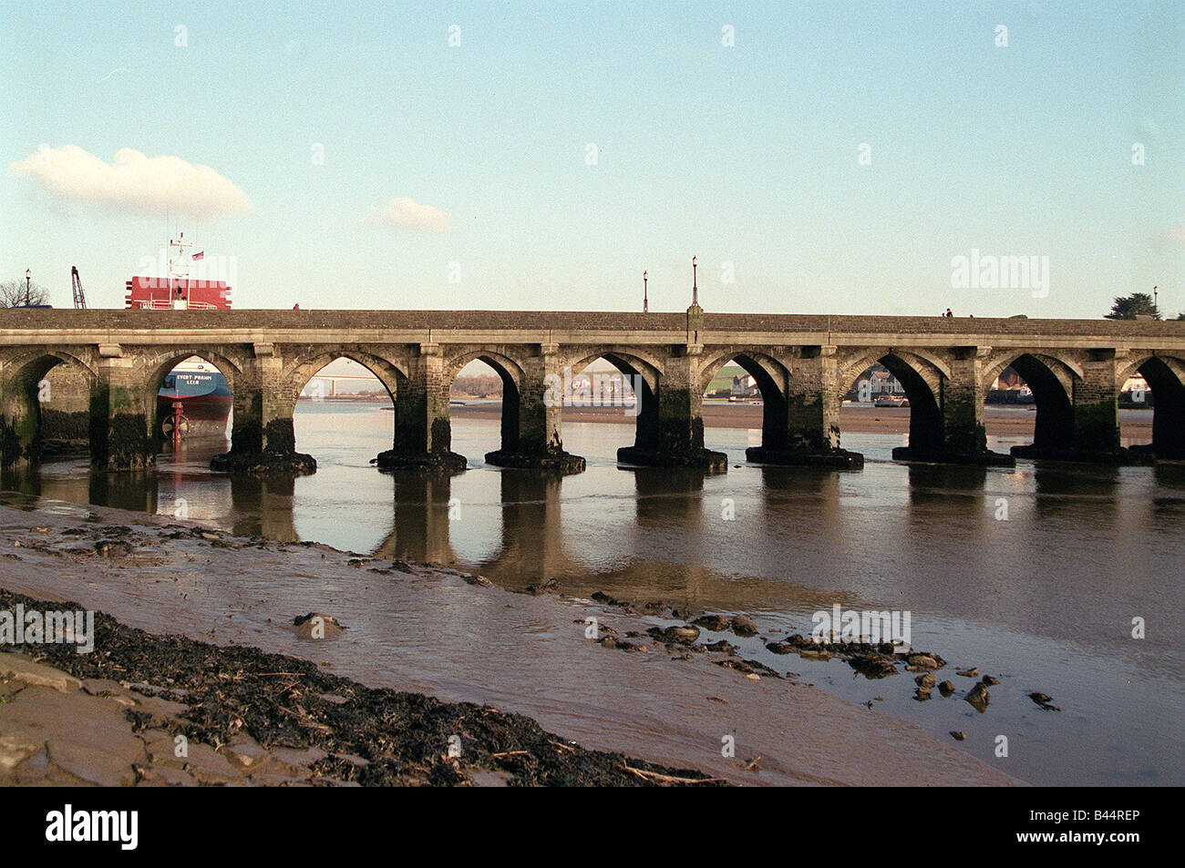 Devon Bideford Bridge Stock Photo - Alamy