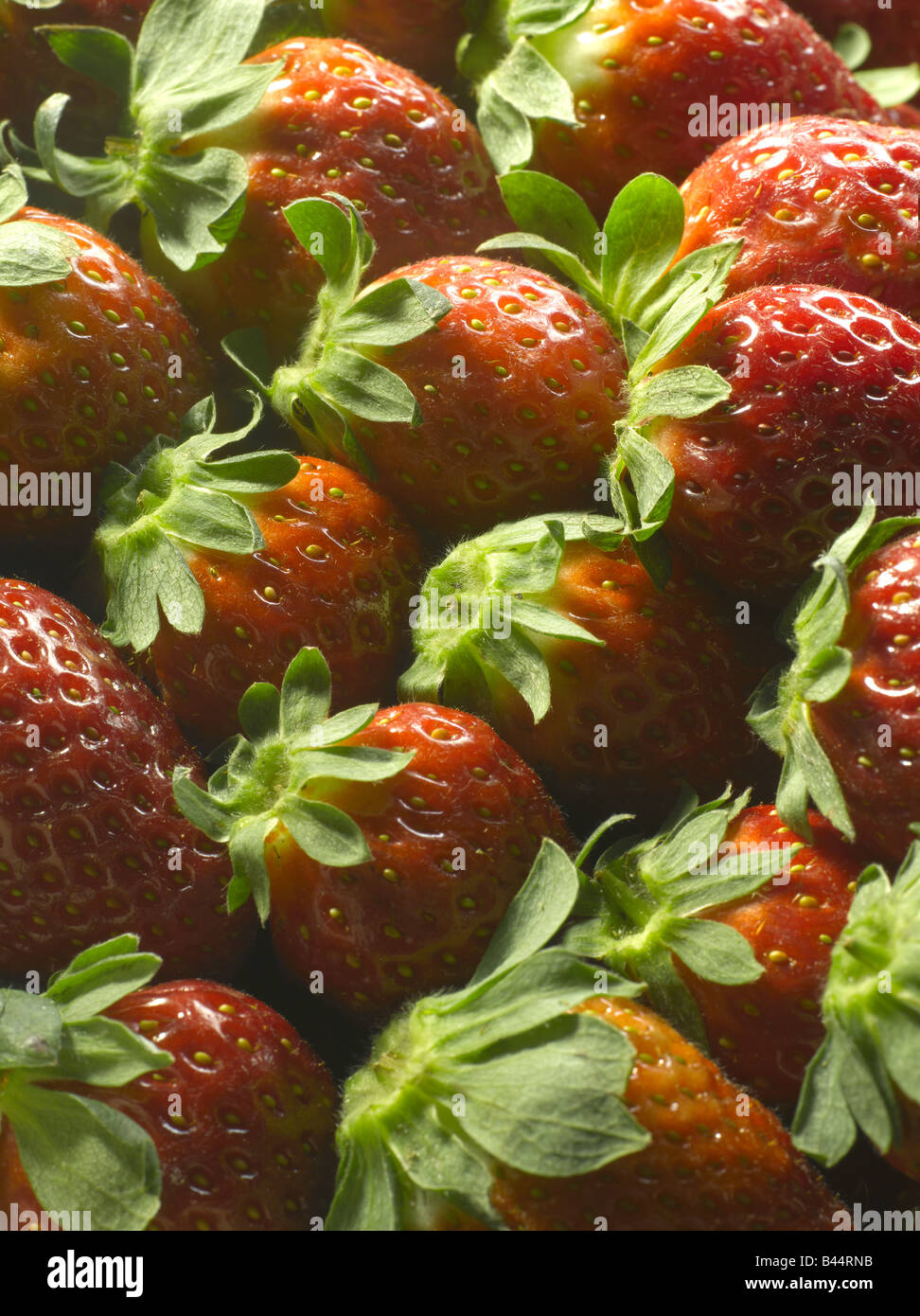 Close-up of strawberries Stock Photo - Alamy