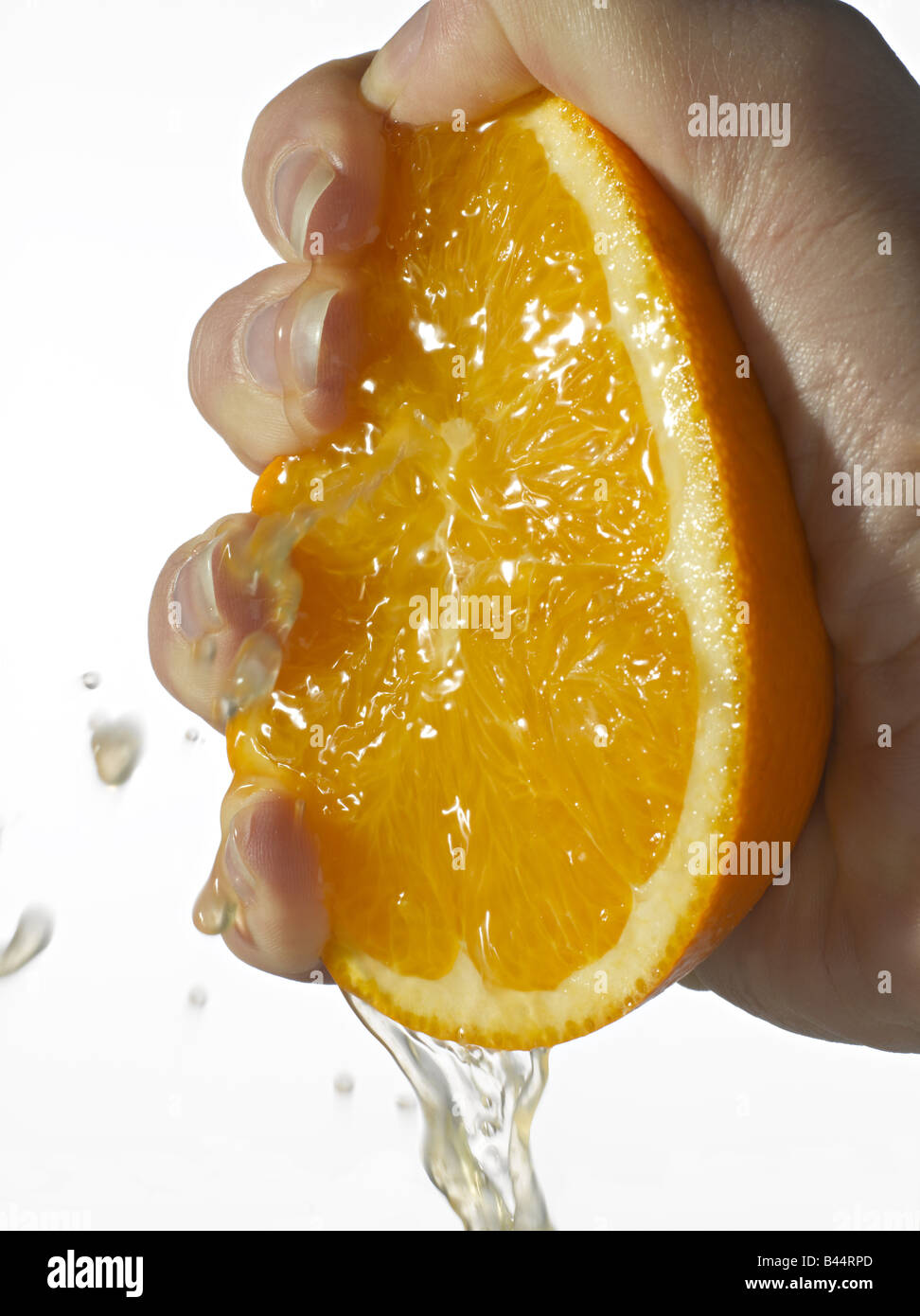 Squeezing An Orange High Resolution Stock Photography and Images - Alamy
