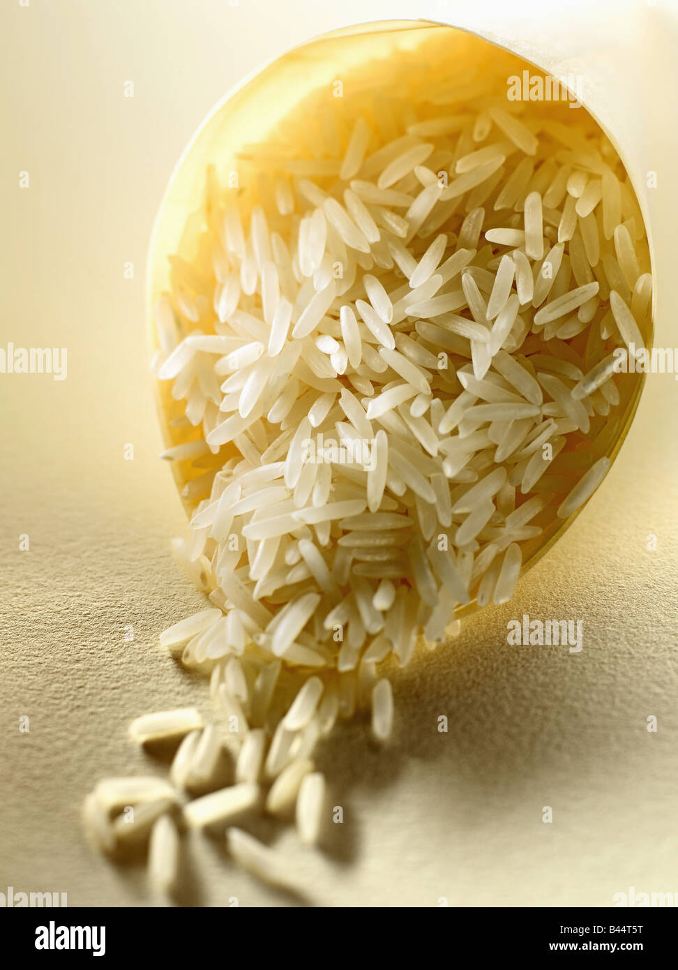 White basmati rice Stock Photo - Alamy