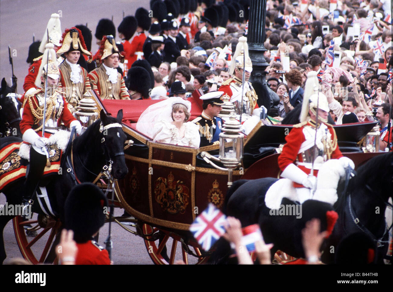 Prince Charles and Lady Diana Spencer Royal Wedding 1981 Prince Charles ...