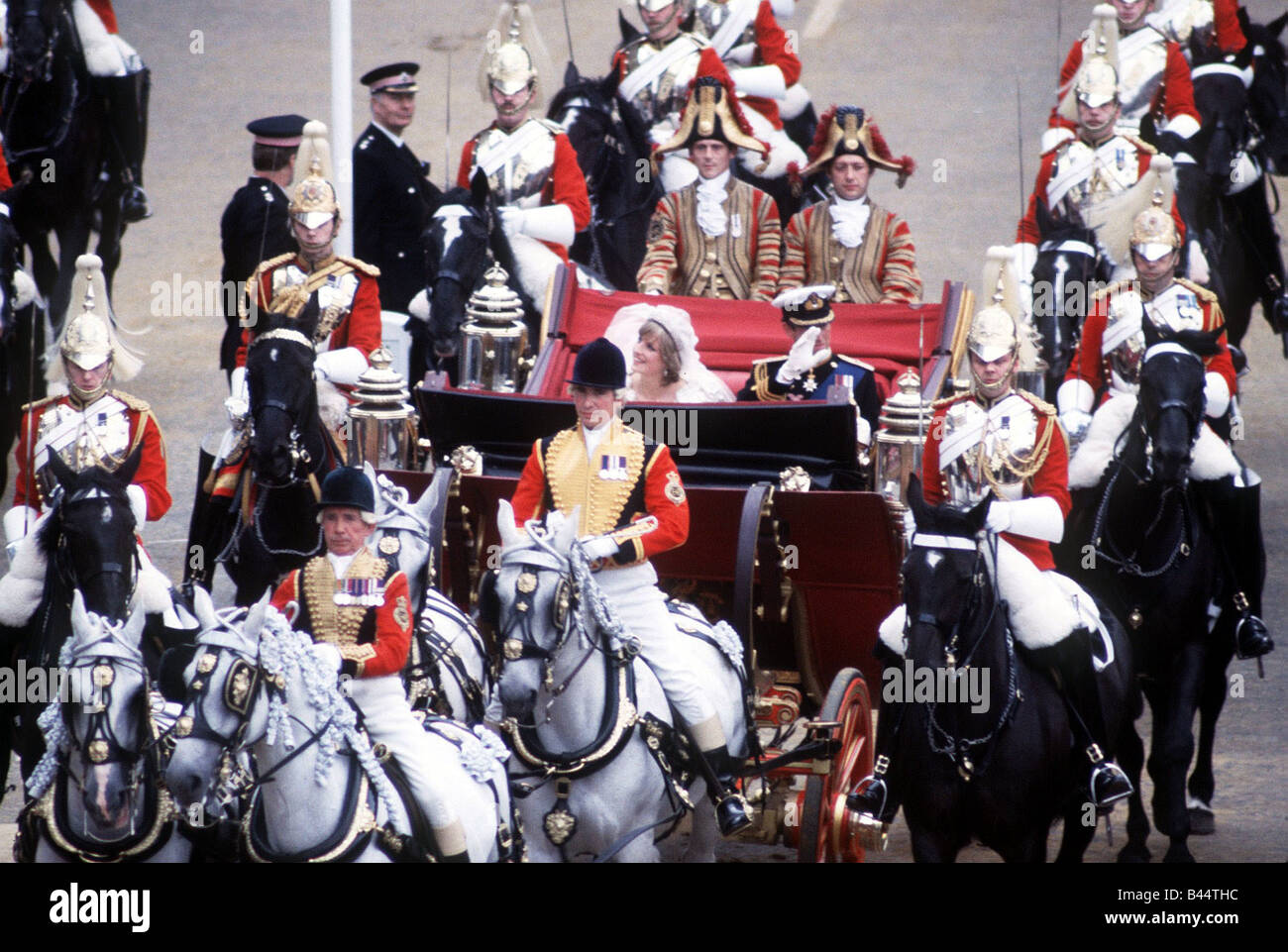 Royal wedding 1981 hi-res stock photography and images - Alamy
