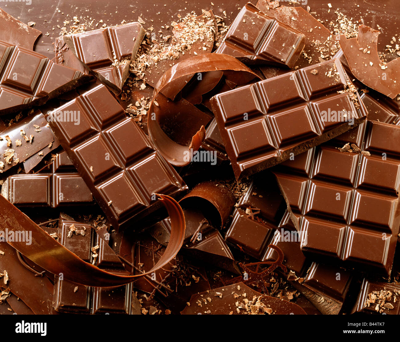 bars of plain chocolate Stock Photo - Alamy