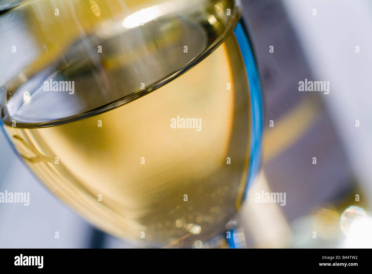 glass of white wine Stock Photo - Alamy
