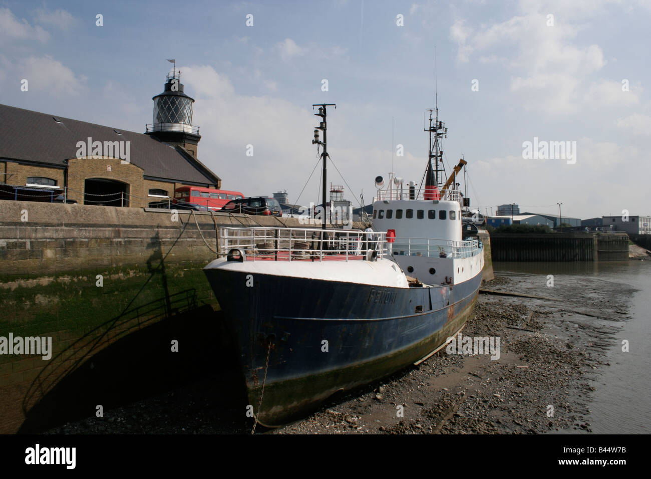 Buoy wharf lighthouse hi-res stock photography and images - Alamy