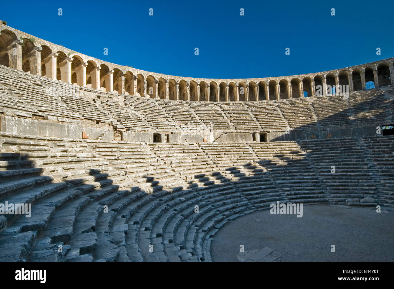 Aspendos Antique Theater in Antalya Turkey Stock Photo - Alamy
