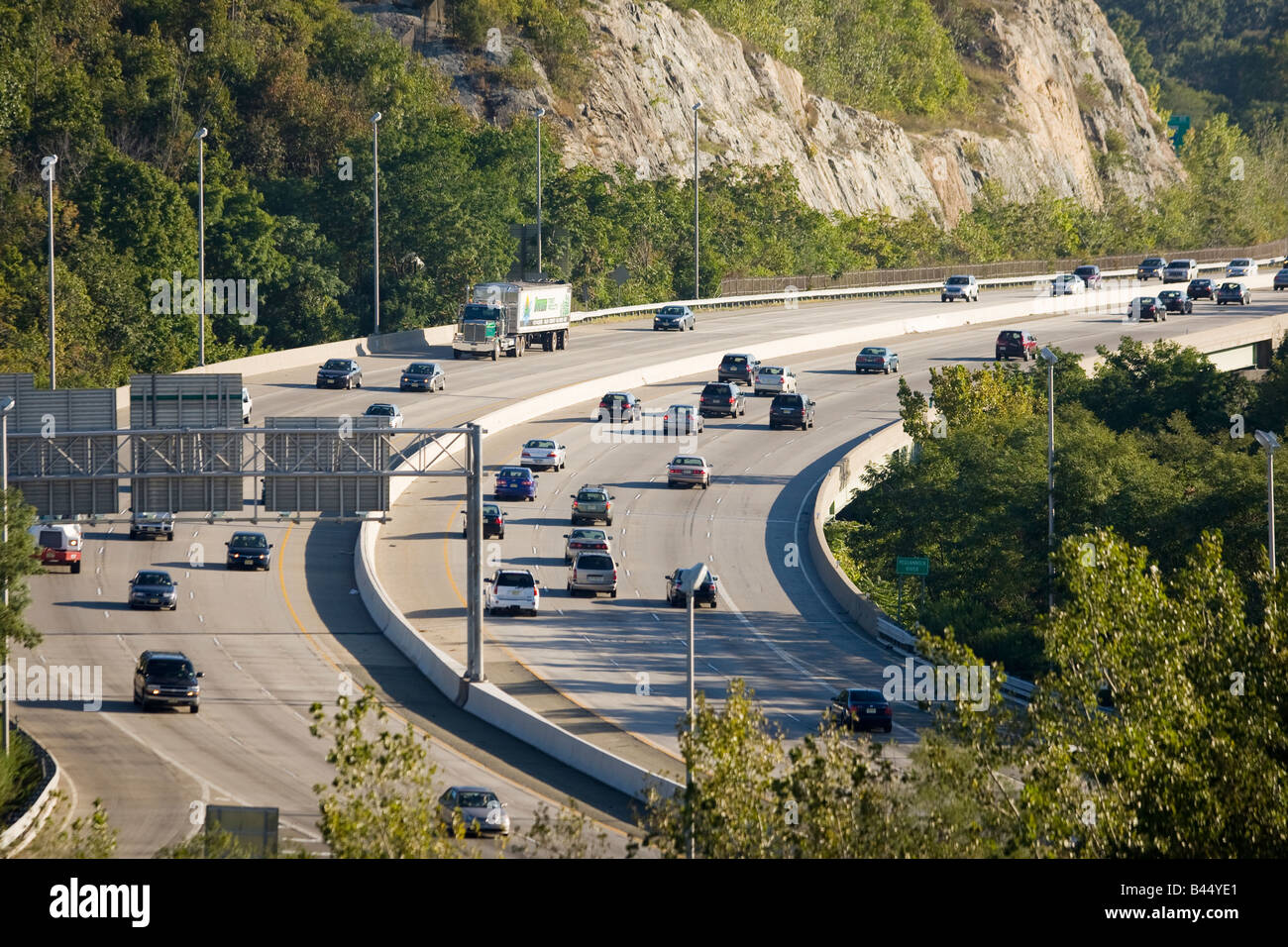 Cars traveling on a road hi-res stock photography and images - Alamy