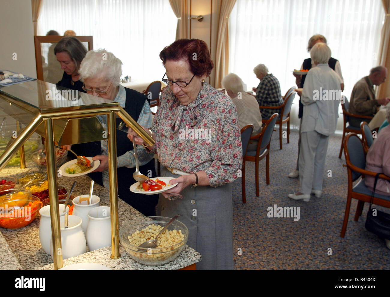 DKV Retirement Home in Munster, Germany Stock Photo - Alamy