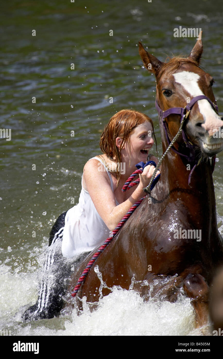 Appleby Horse Girl High Resolution Stock Photography and Images - Alamy