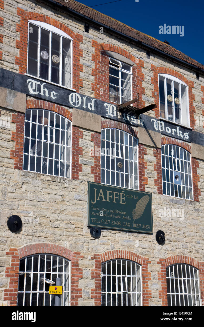 The Old Brush Works, Axminster, Devon Stock Photo - Alamy
