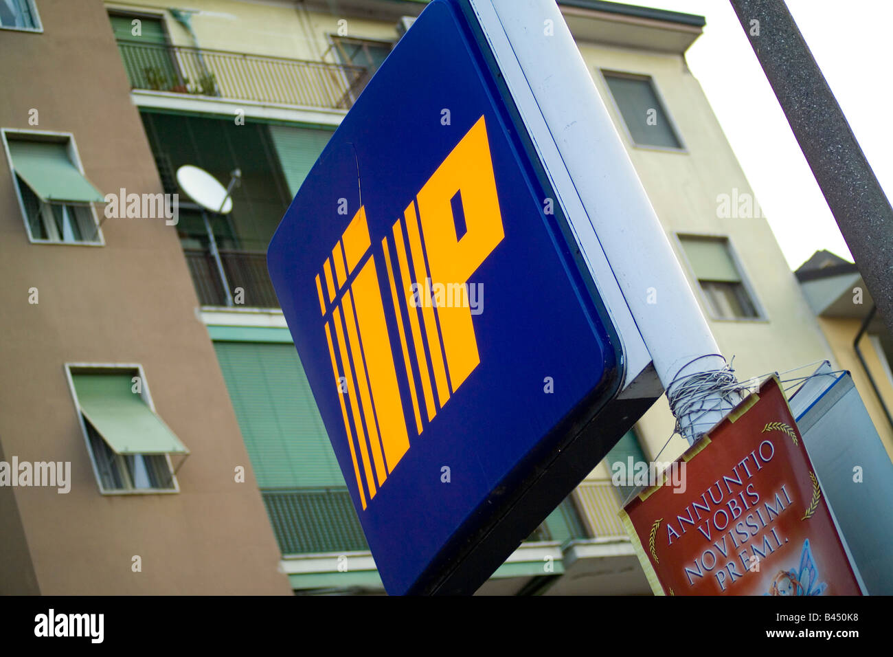 Ip petrol station sign Stock Photo - Alamy
