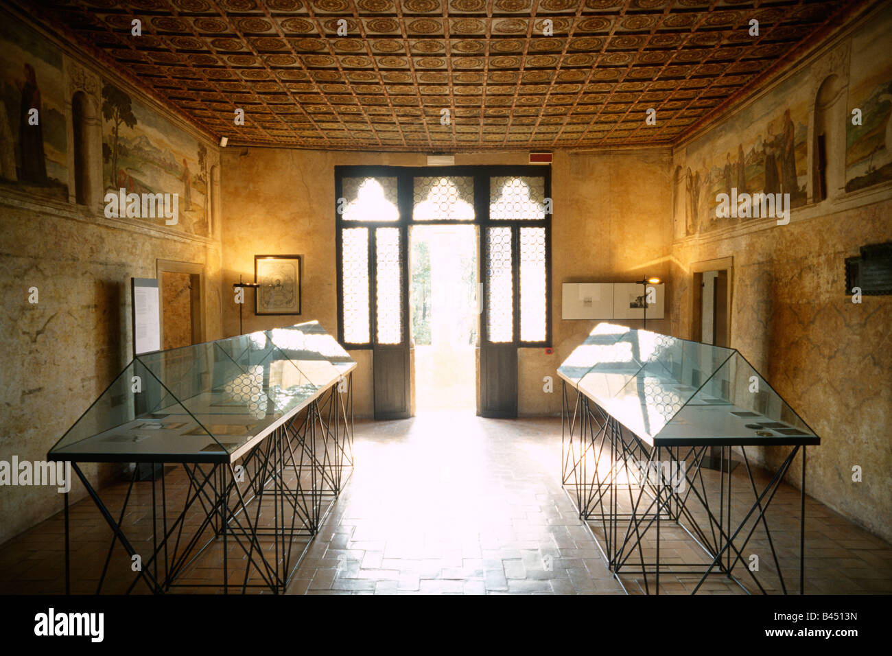 Arqua Petrarca Italy Casa di Petrarca last home of Renaissance scholar ...