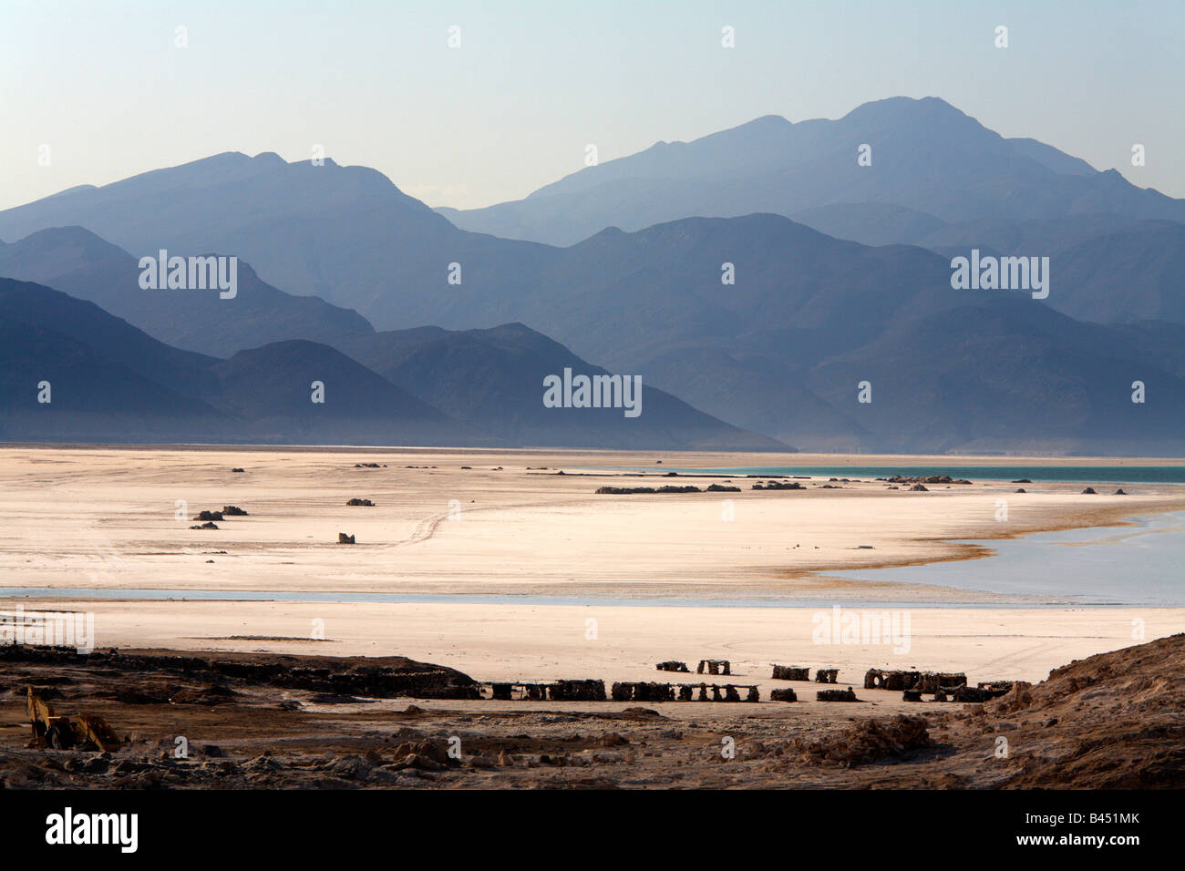 Lac Assal, Djibouti Stock Photo - Alamy