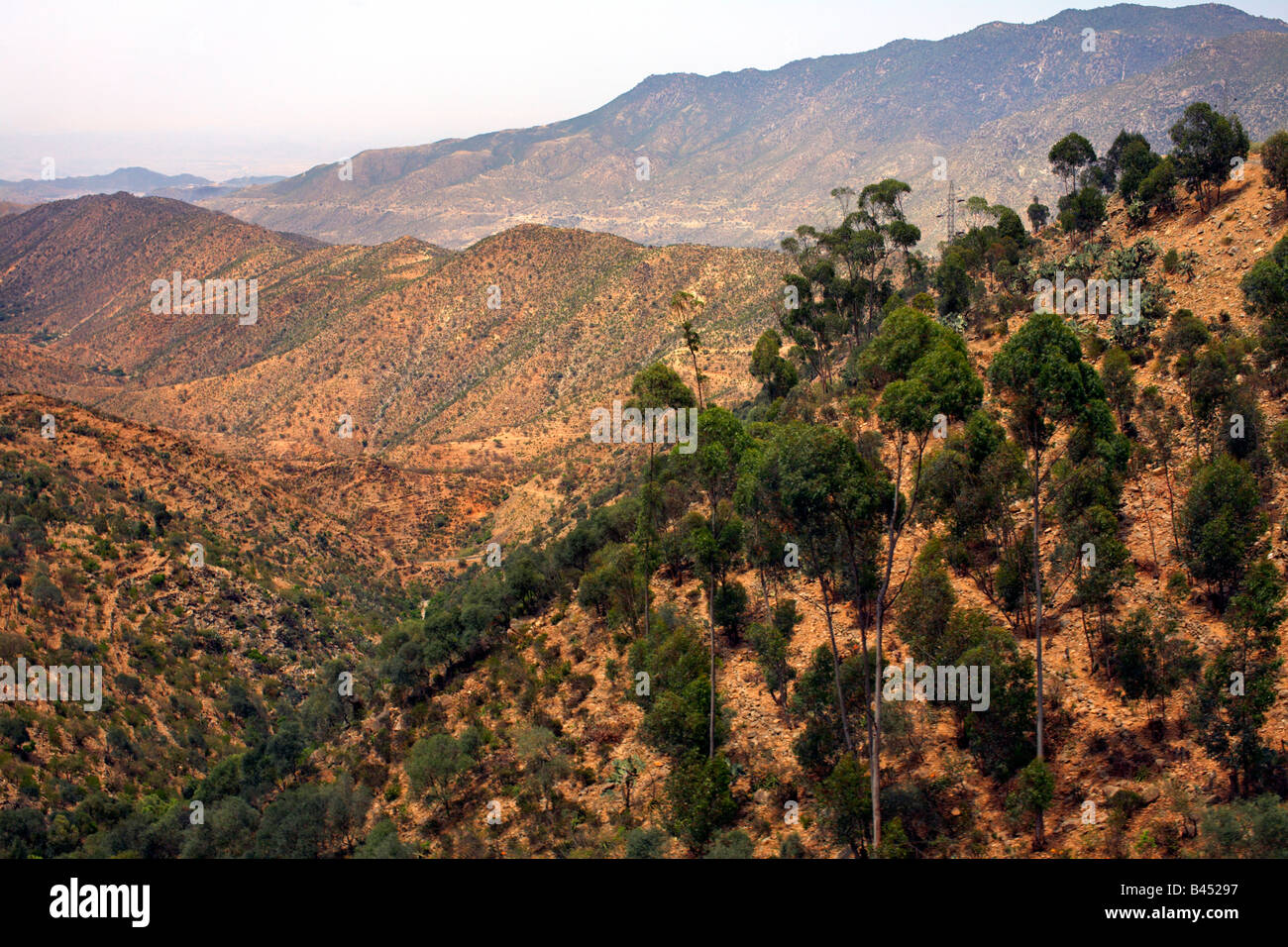 The mountainous landscape on the road between Asmara and Massawa, Eritrea Stock Photo - Alamy