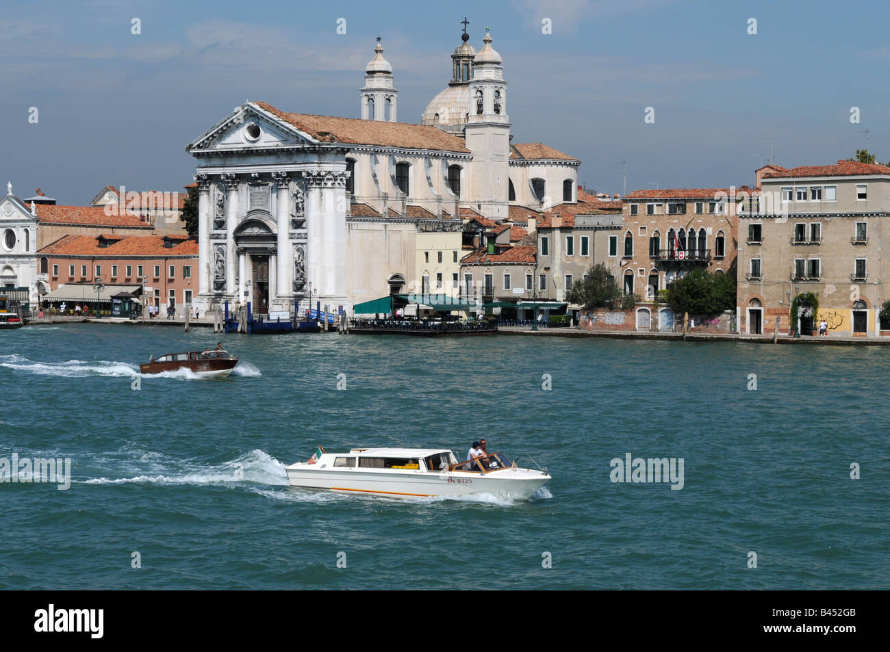 Water Taxi Venice Italy Stock Photo - Alamy