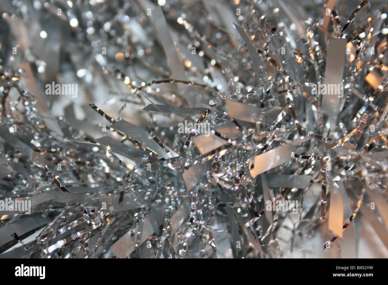 Silver tinsle hi-res stock photography and images - Alamy
