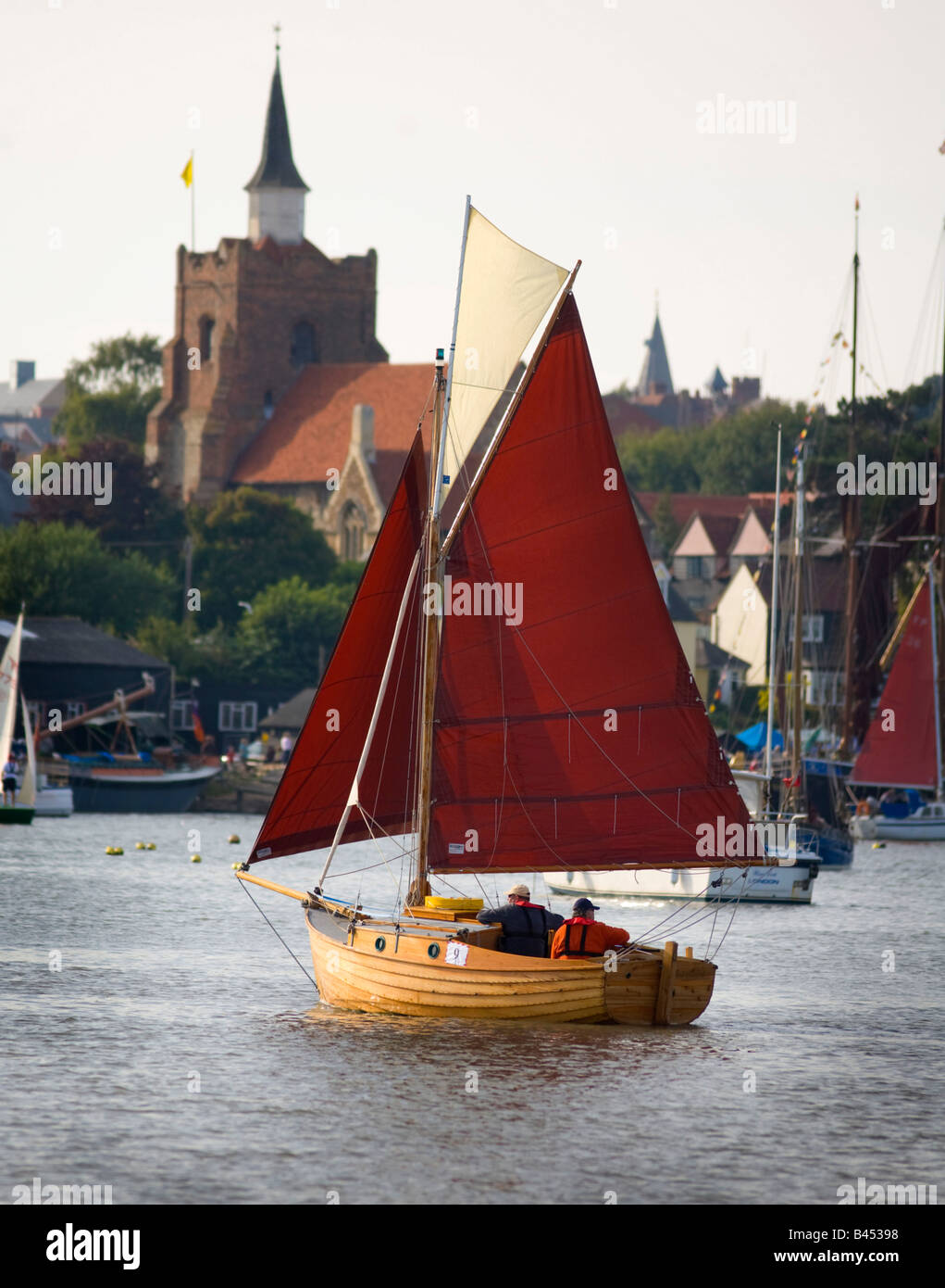 A historic sailing boat Stock Photo - Alamy