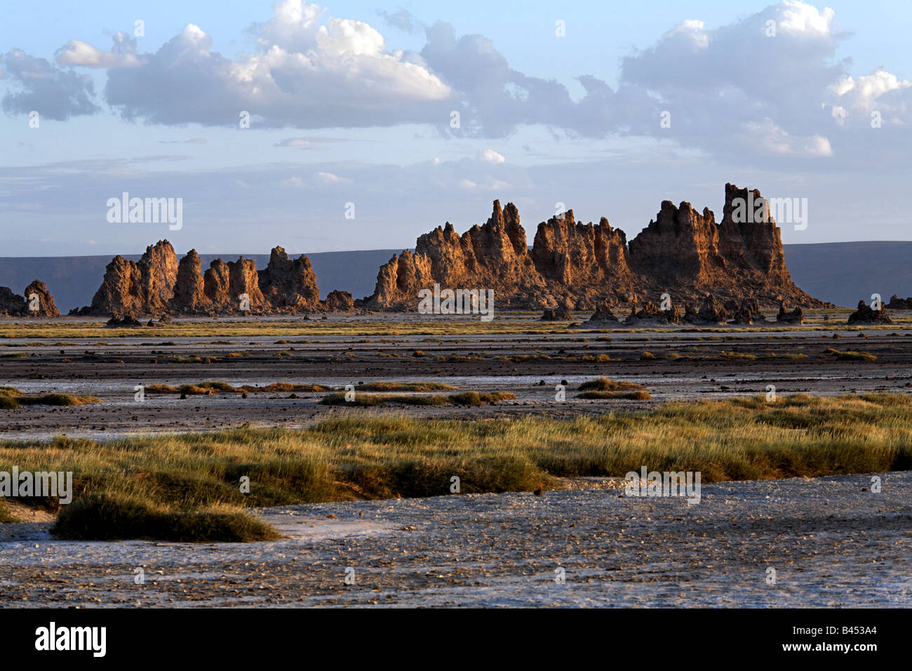 Lac Abbe, Djibouti Stock Photo - Alamy