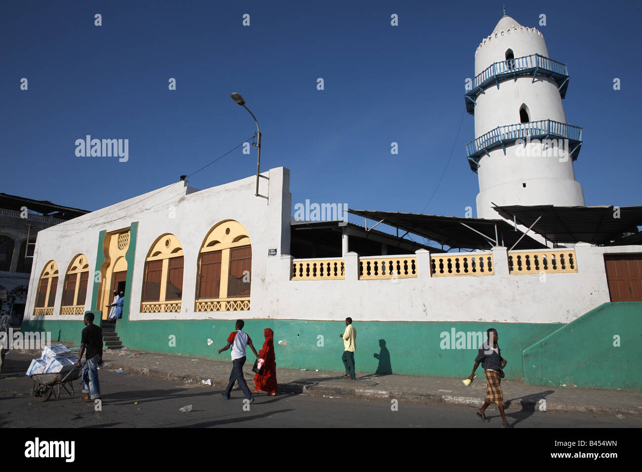 The Hamoudi Mosque in Djibouti City, Djibouti Stock Photo - Alamy