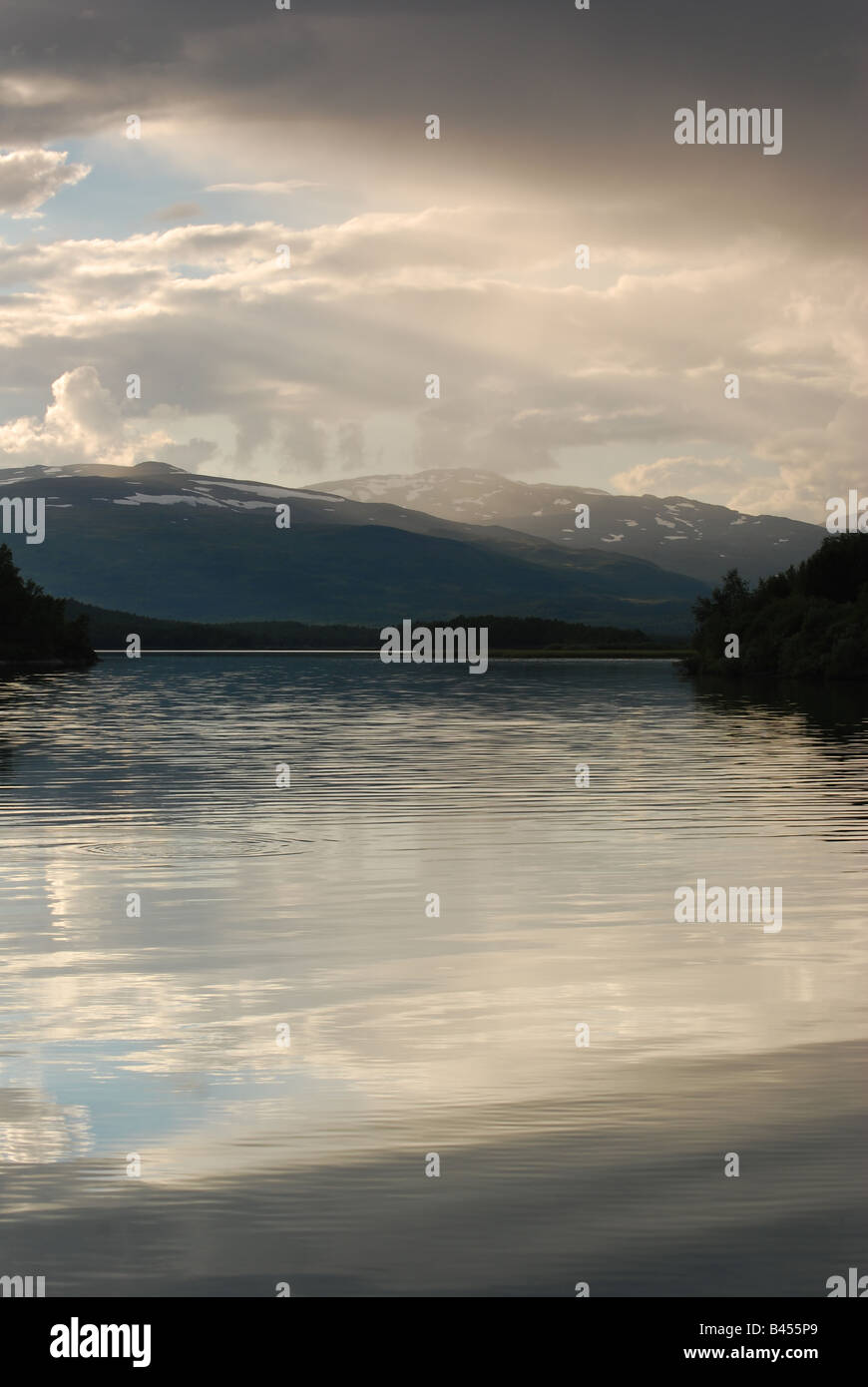 Ume Alv, Hemavan, Vasterbottenslan, Swedish Lapland, Sweden Stock Photo ...