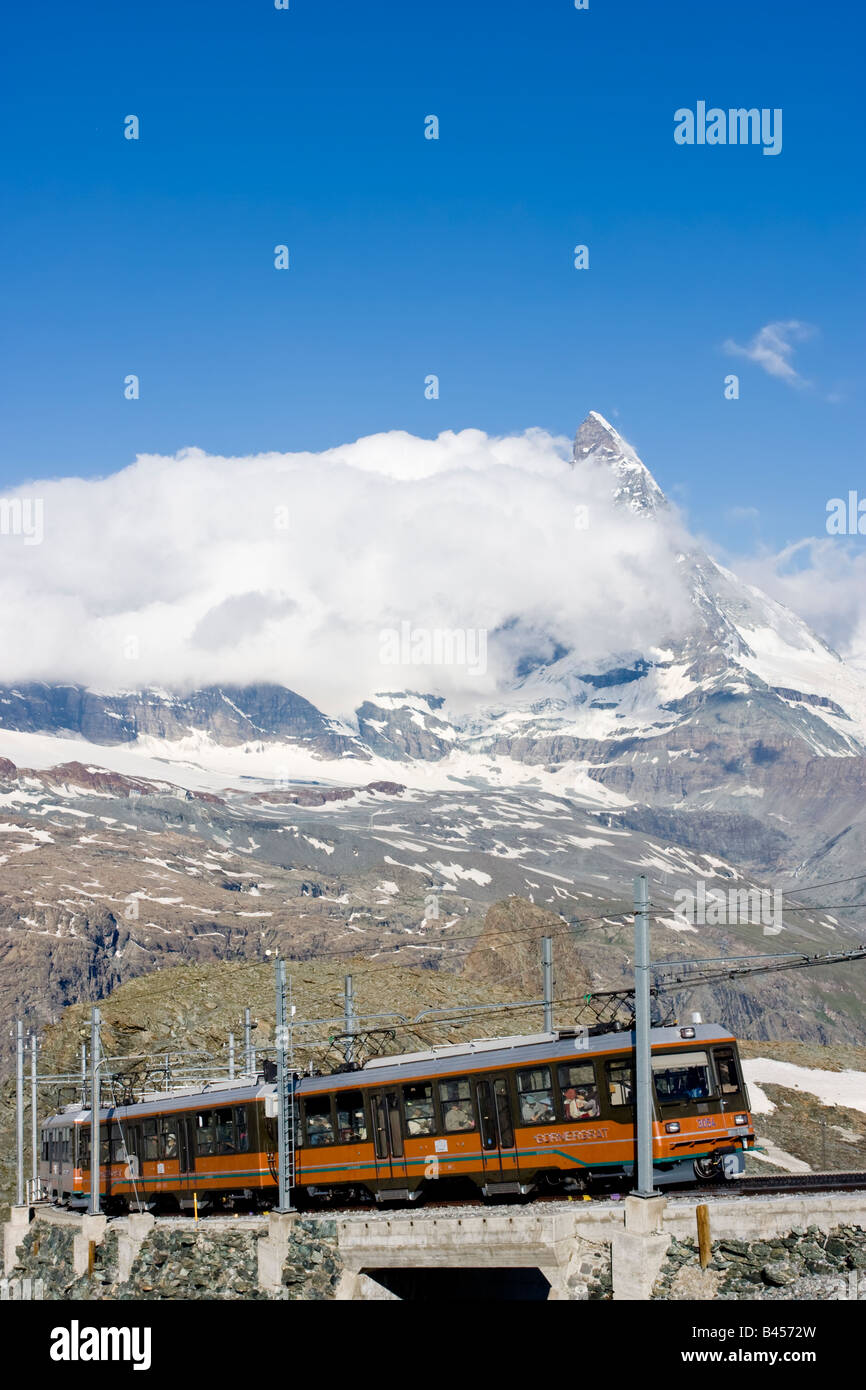 Gornergrat railway in the hi-res stock photography and images - Alamy