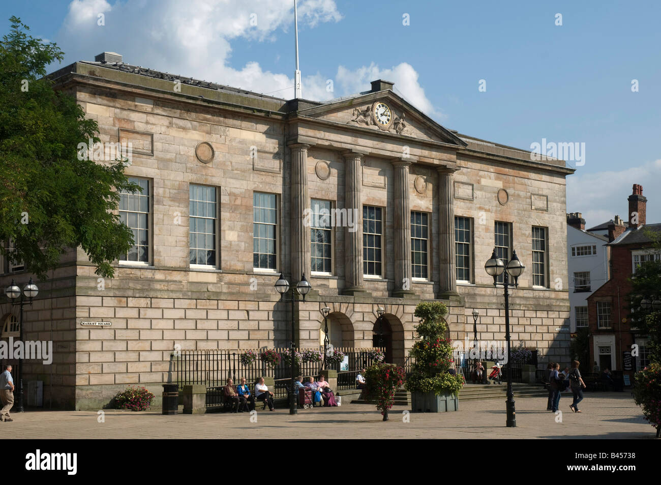 Shire Hall, Stafford Town Centre, Staffordshire, England Stock Photo ...