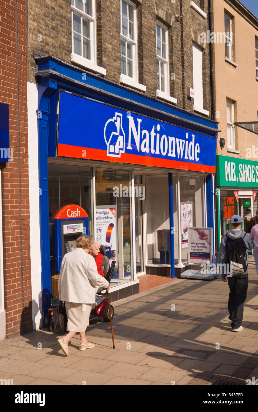 Nationwide Building Society in Norwich,Norfolk,Uk Stock Photo - Alamy