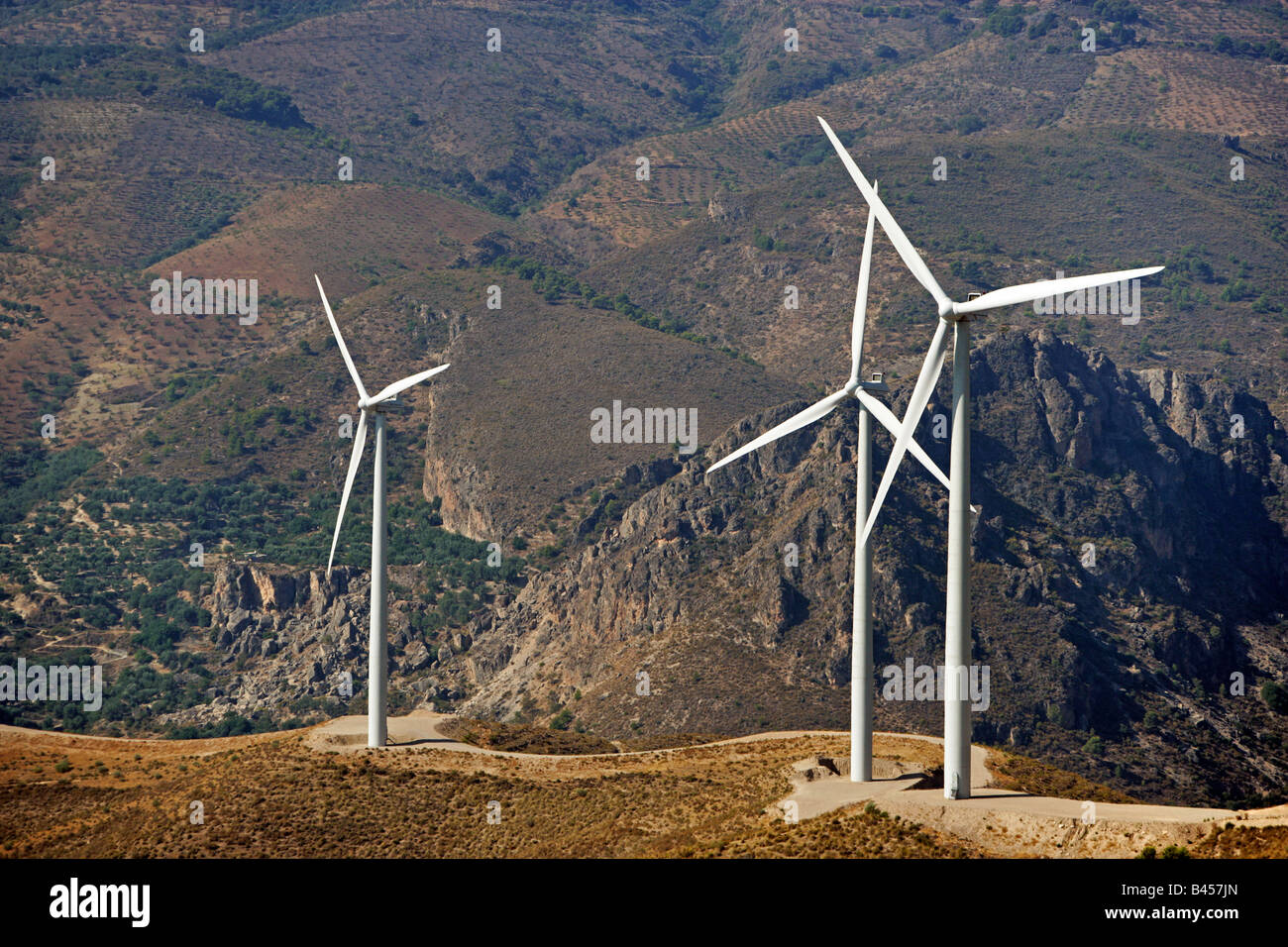 Wind turbines electric towers hi-res stock photography and images - Alamy