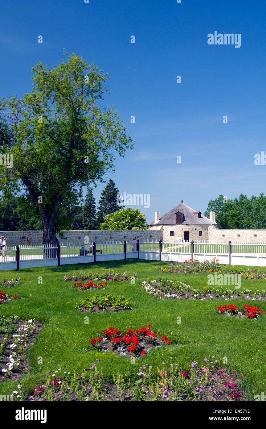 Lower Fort Garry National historic park near Lockport Manitoba Canada ...