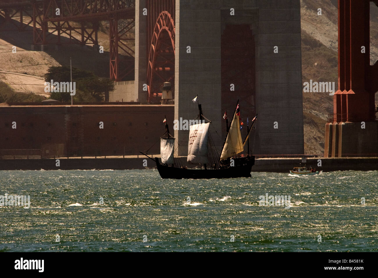 Parade of Sail in the Festival of Sail in San Francisco Bay from July ...