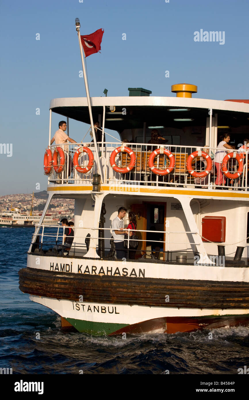 Ferry boat with passengers hi-res stock photography and images - Alamy