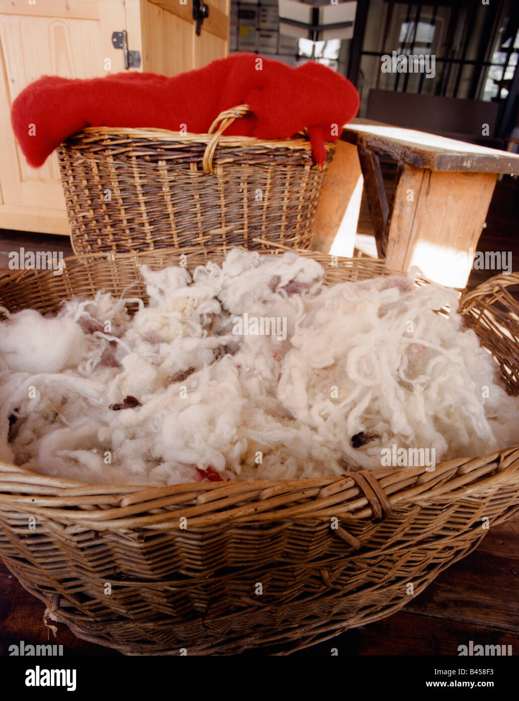 Germany, Bramsche, Tuchmachermuseum, textile processing Stock Photo - Alamy